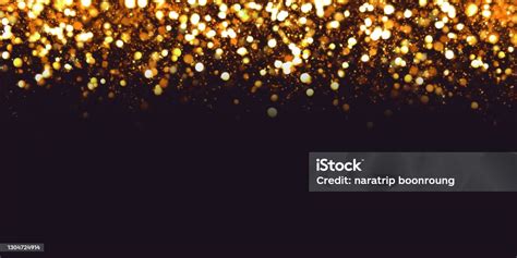 반사 보케 효과 반짝이 와 고급 텍스처 먼지 입자 매직 반짝추상 검은 색 배경 3d 일러스트 렌즈 플레어에 대한 스톡 사진 및 기타 이미지 Istock