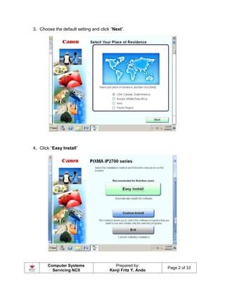 CSS Module 9 Network Printer PDF