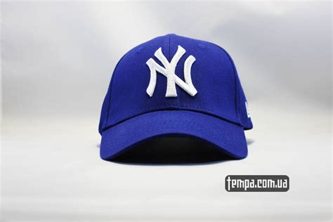 Кепка бейсболка NY New York NEW ERA 9Forty синяя | Tempa