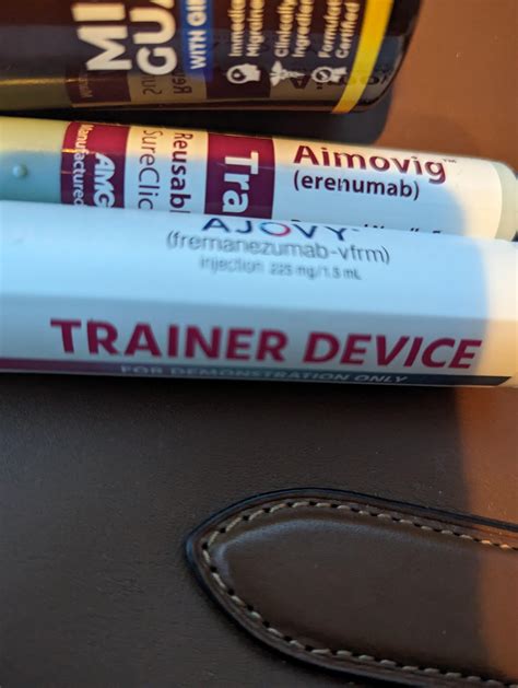 I Have A Bunch Of Cgrp Inhibitor Mab Trainers Would Anyone Be Interested In How To Use Them I