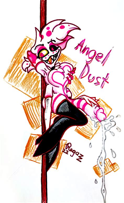 Rule 34 4 Arms Absurd Res Angel Dust Angel Dust Hazbin Hotel Arachnid Arthropod Big Penis
