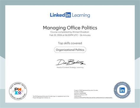 ahmed shaaban on linkedin certificate of completion