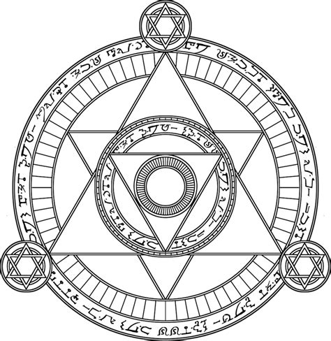 Black Magic Symbols Power