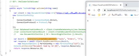 Azure Cosmosdb How To Read Data From Cosmos Db Emulator In Unit Test