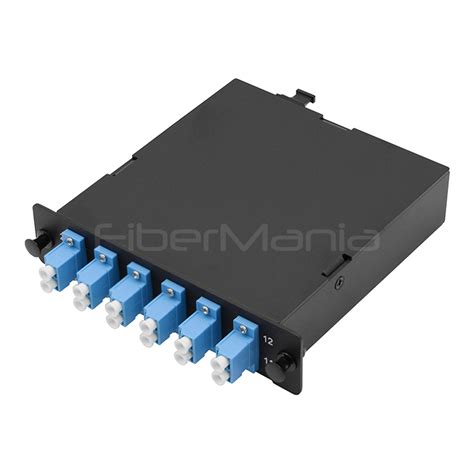 12 Fiber Mtp Male To Lc Duplex Sm Cassette Fibermania