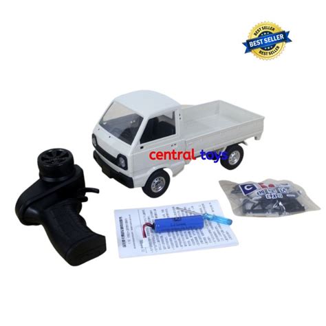 Jual Cxd D12 Mini Rtr Full Propo 2wd Wpl D12 Mini Rc Car Suzuki Carry Original Shopee Indonesia