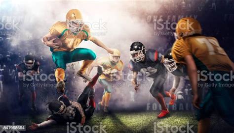 3d 스포츠 경기장에 잔인 한 축구 액션입니다 성숙한 선수 공 Championship에 대한 스톡 사진 및 기타 이미지 Championship 경쟁 골 스포츠 장비