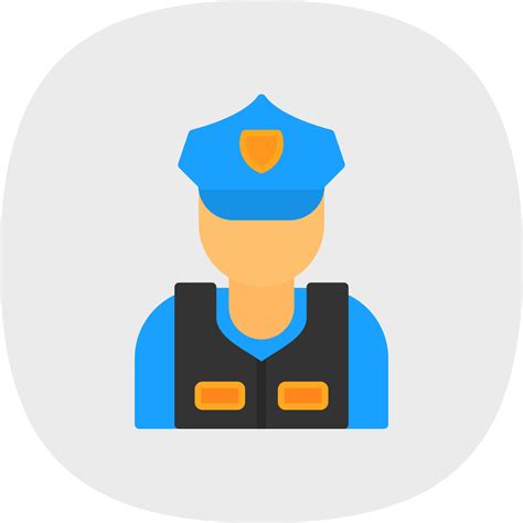 Security Guard Vector Icon Design 16630648 Vector Art At Vecteezy