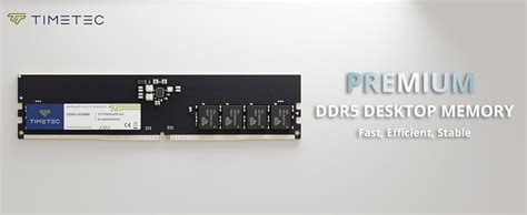 Timetec 32gb Kit 2x16gb Ddr5 5600mhz Pc5 44800 Unbuffered Non Ecc 1 1v