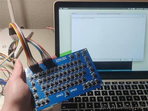 64 Key Prototyping Keyboard Matrix For Arduino Jpralves Net