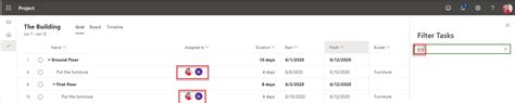 task filters in microsoft project for the web nenad trajkovski