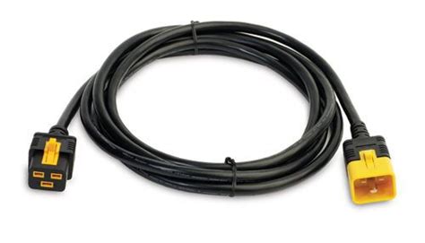 3m Locking C19 To C20 Power Cable