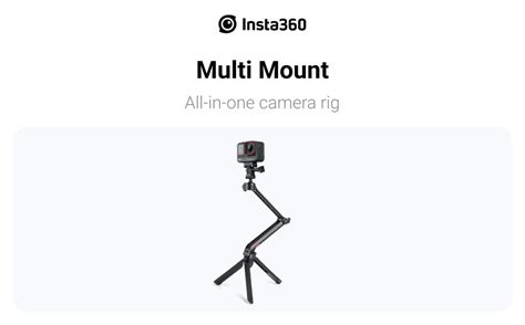 Insta360 Multi Mount For Insta360 X5ace Pro 2x4go 3sace Prox3go 3