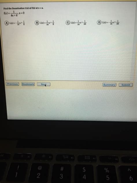 Solved Find The Linearization L X At X A F X 1 4x