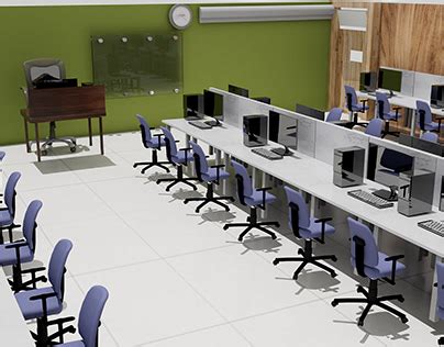 Computer Lab Interior Design Projects Photos Videos Logos Illustrations And Branding