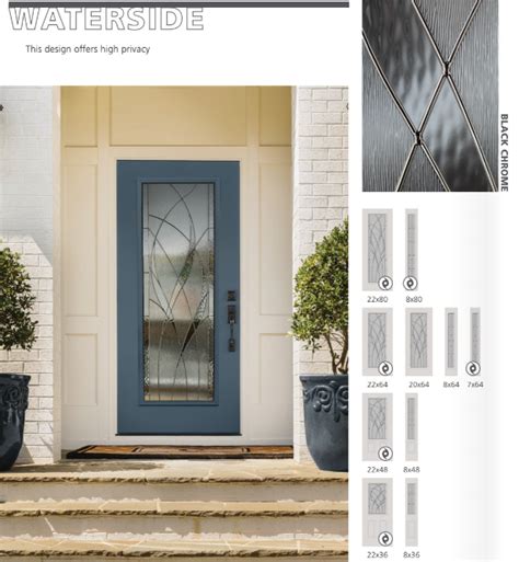 Custom Glass Inserts L Tampa Fl L Doorpro Entryways Inc