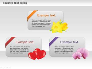 Beautiful Colorful Text Box Ppt Chart PowerPoint Templates Free Download