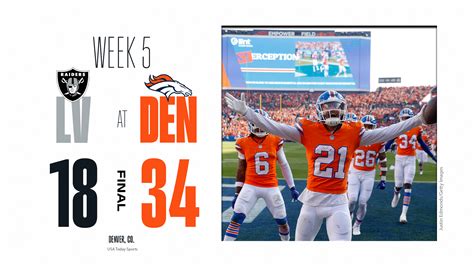 Broncos Vs Raiders Score Latest Updates And Highlights Cfs News