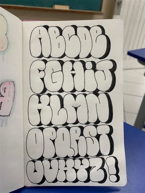 Graffiti Lettering Alphabet Easy Graffiti Fontes De Letras Graffiti