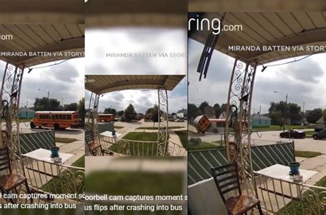 Viral Youtube Short School Bus Crashes Into Passenger Vehicle