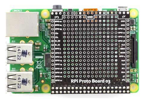 The THT Prototype Board Raspberry Pi B Botland Robotic Shop
