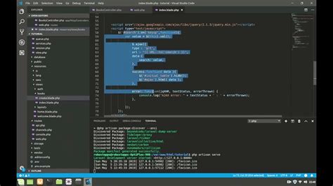 Laravel Ajax Live Search A Z Software Development