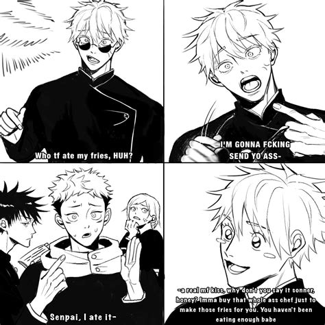 Gojou Satoru Itadori Yuuji Fushiguro Megumi And Kugisaki Nobara