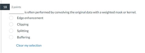 Solved When Performing Spatial Sampling On Data A Sample