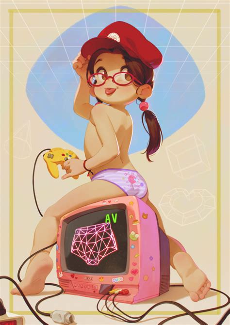 Alkemanubis Original Commentary English Commentary Highres 1girl Ass Back Print Panties