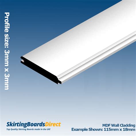 Mdf Wall Cladding Strips Skirting Boards Direct