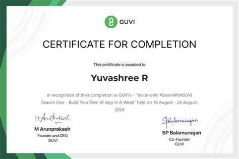 Guvi Learnwithguvi Ai Generativeai Buildyourownapp Innovation