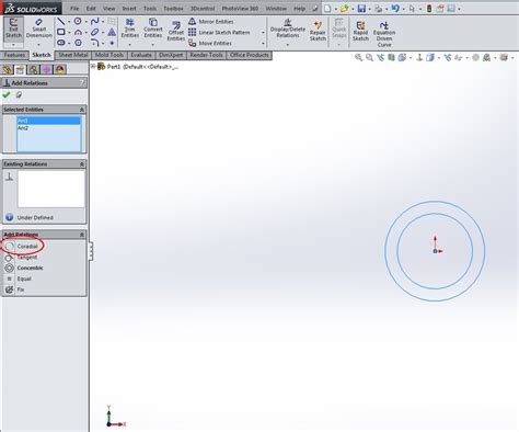 Can We Get A Coradial Constraintrelation For Sketches Autodesk