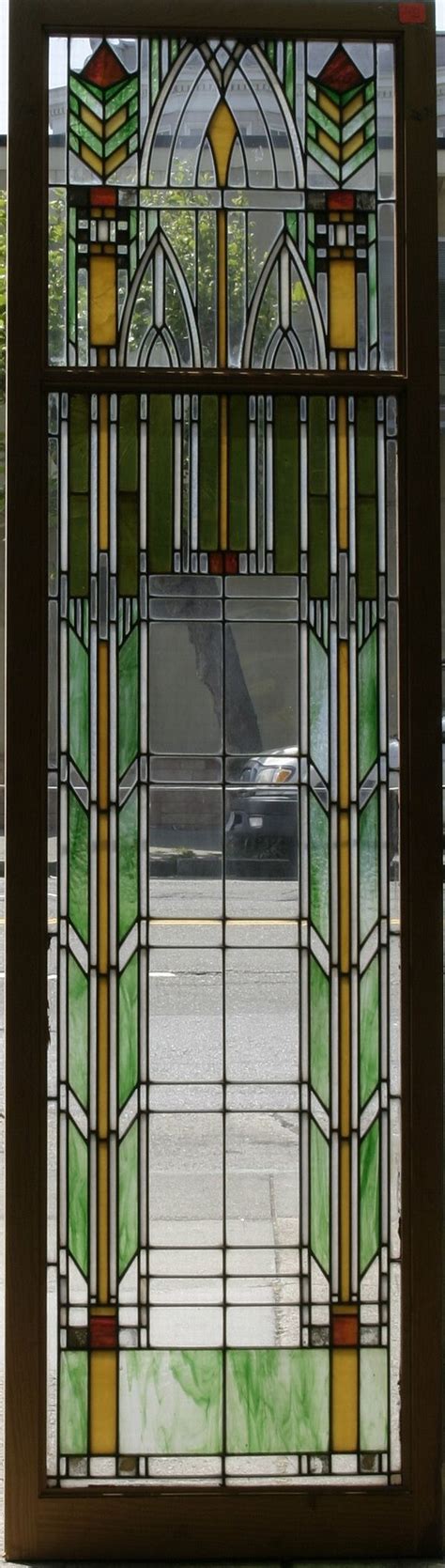 Missioncraftsman Style Window Stained Glass Stained Glass Designs