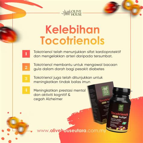 Tocotrienols Olive House – Vitamin E Tokotrienol