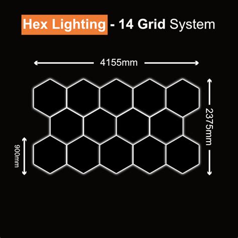 Hex Lights Prestige Garage Flooring