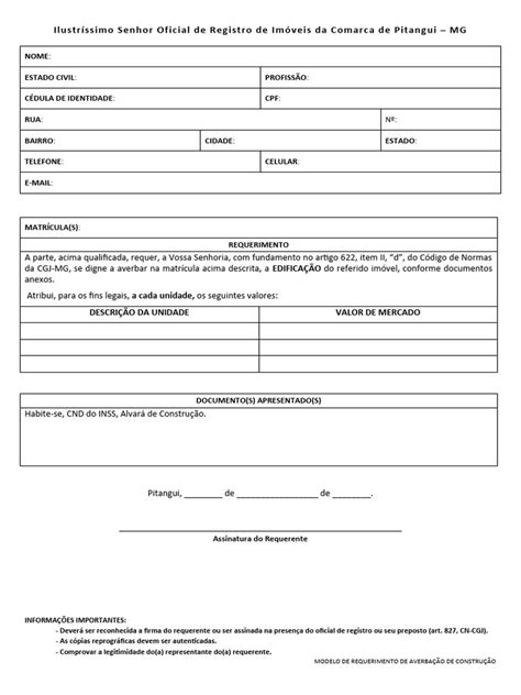 Modelo De Requerimento Portugalmodelo De Requerimento Apoio