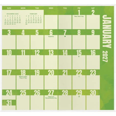 Large Print 2027 Pocket Planner