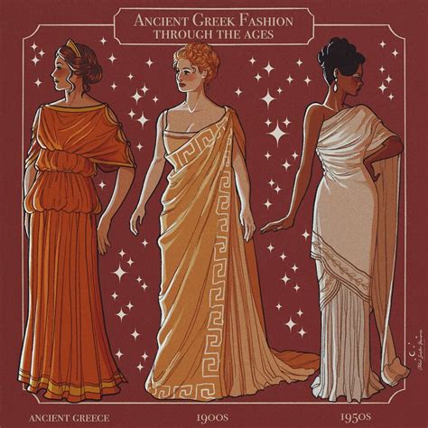 Chloes Arts On Instagram 🤎ancient Greek Fashion Through The Ages 🤎