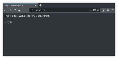 Docker Quick Start λ Ryan Himmelwright Net