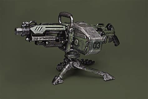 Nerf Vulcan Painted Nerf Vulcan Painted