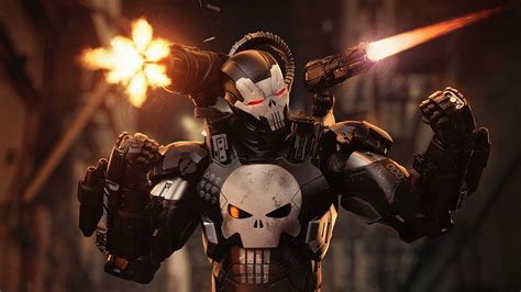 Punisher War Machine By Andrewvideos510art On Deviantart