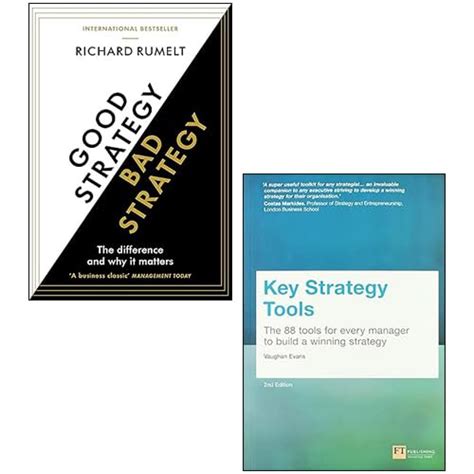 Good Strategy Bad Strategy By Richard Rumelt And Key Strategy Tools By