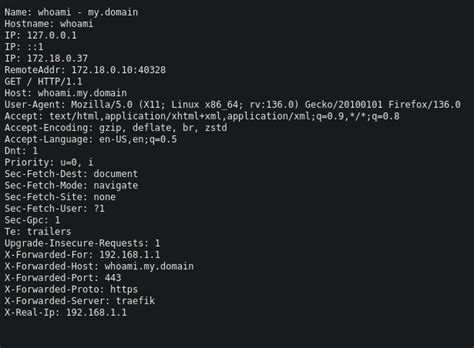 Docker Compose X Forwarded For And X Real Ip Displaying Routers Ip And Not Clients Traefik V3
