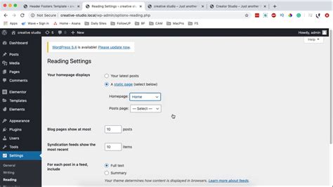 free hello elementor theme tutorial make a one page website using
