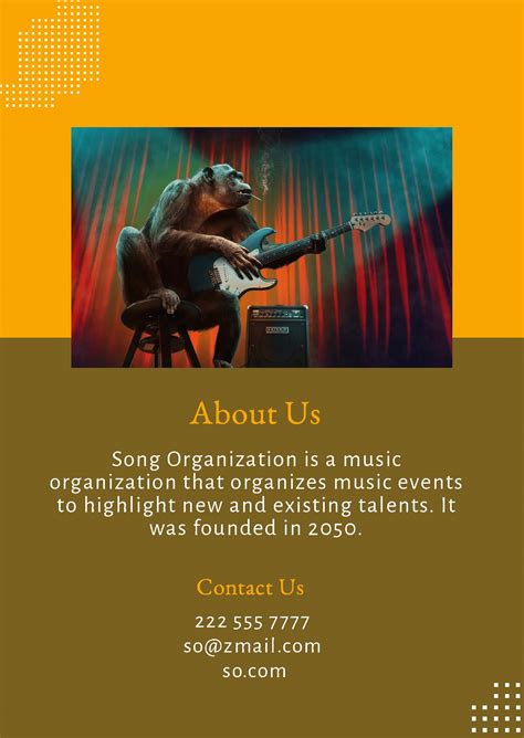 Program Booklet Template Google Docs Illustrator Word Apple Pages PSD Publisher