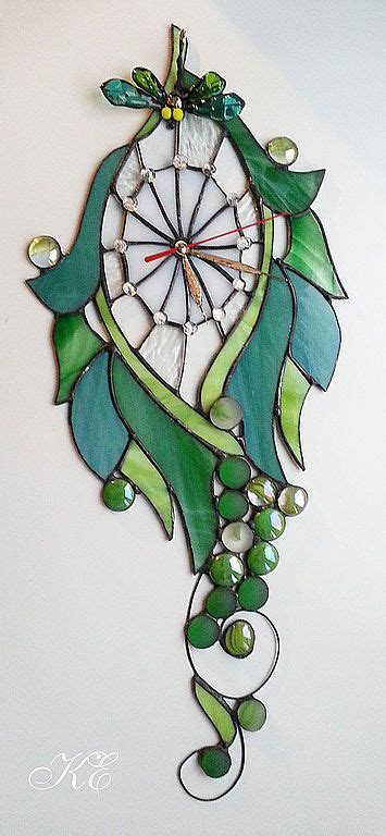 Часы Стрекоза и виноград в интернет магазине Ярмарка Мастеров по цене 10000 ₽ 3nv13ru