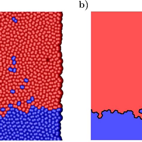 Interface Width And Saturation Width As A Function Of Time System Size