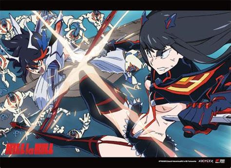 Kill La Kill Ryuko Vs Satsuki Chibis Anime Chibis Anime Goods