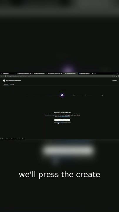 Create A Database On Planetscale For Your Nextjs App Youtube