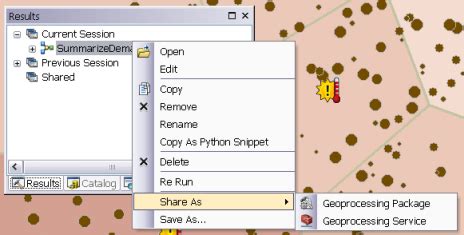 A Quick Tour Of Publishing A Geoprocessing ServiceArcGIS Server Documentation For ArcGIS
